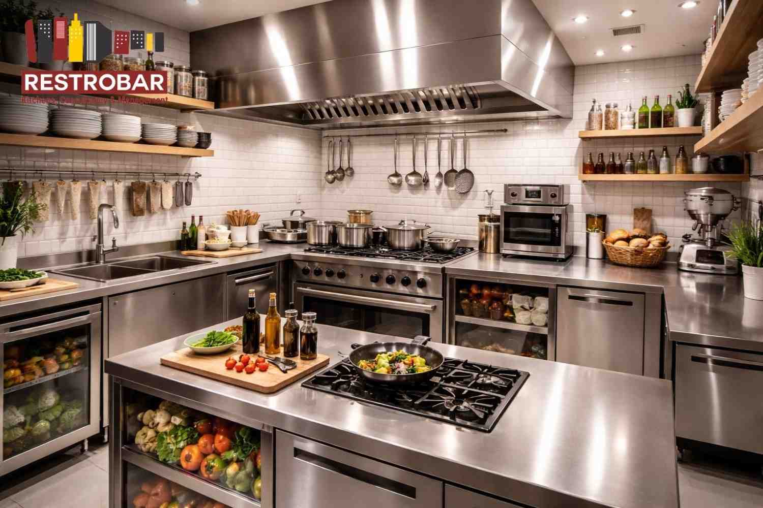 Small Hotel Kitchen Design Updated 2026 | Smart Layout Ideas ...