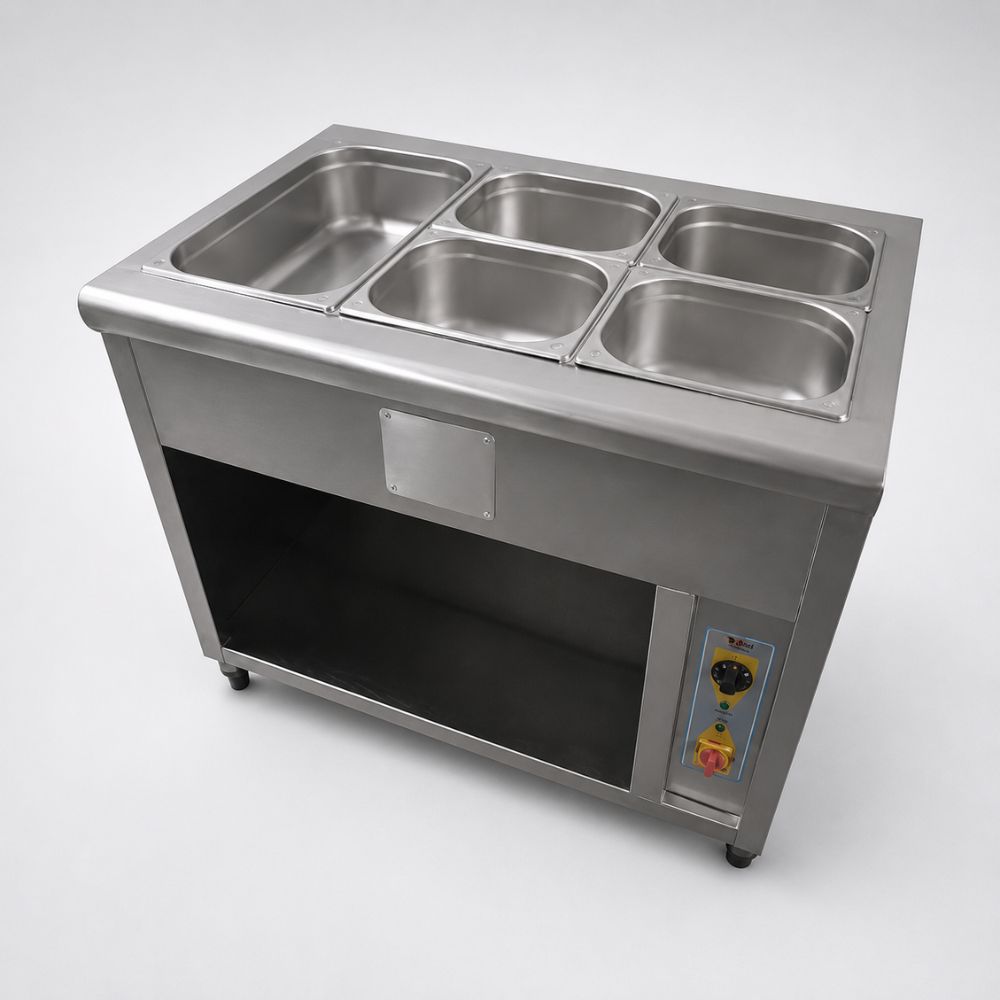 Hot Bain Marie Manufacturer in Delhi | Restrobar Kitchens